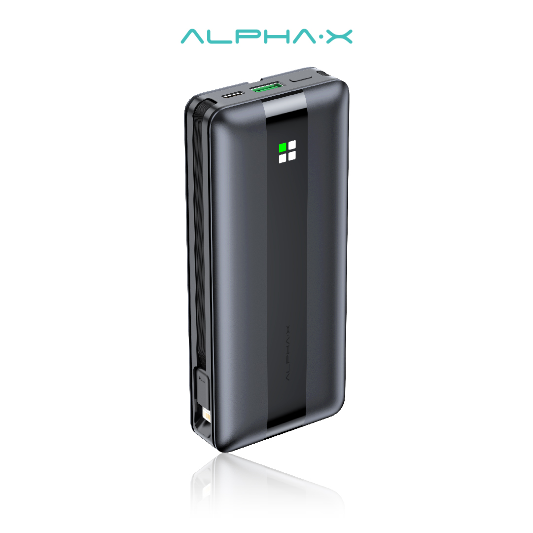 ALPHA·X ACP-10PD Powerbank 10000mAh Adapter Fast Charging (QC 3.0) | PD20W พาวเวอร์แบงค์ชาร์จ ...