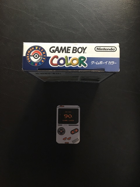 NINTENDO GAMEBOY COLOR BOX /GOLD POKEMON LIMITED EDITION - Retro Game ...