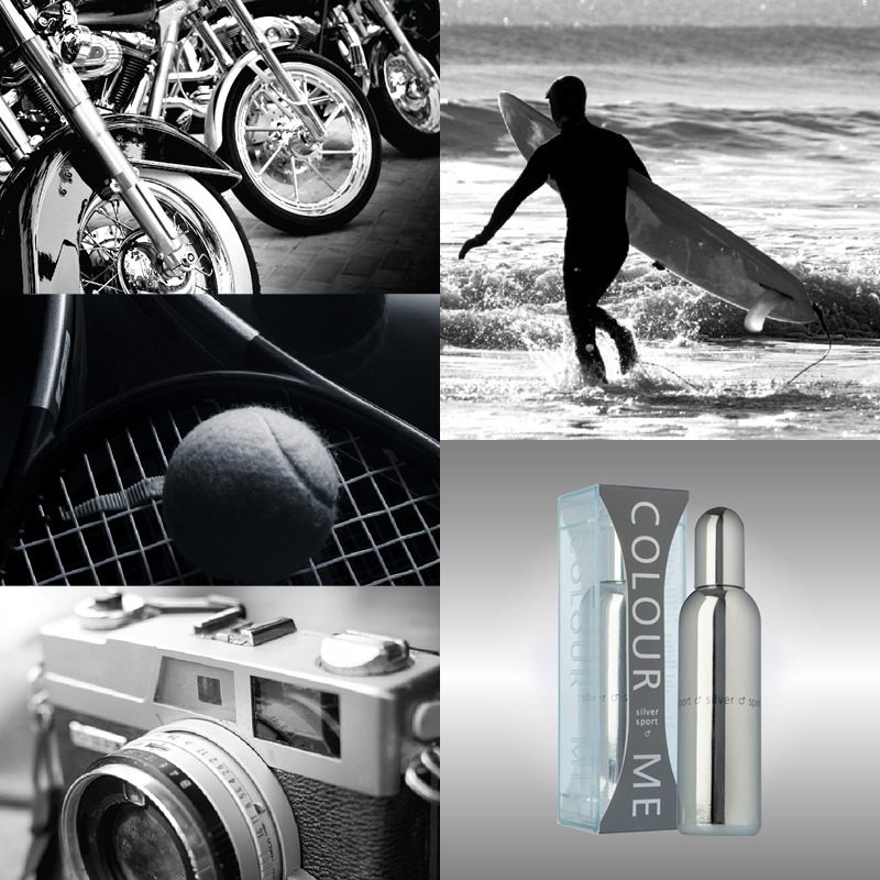 MILTON LLOYD Colour Me Homme Silver Sport 50ml. น้ำหอมผู้ชาย หอมสดชื่น ...