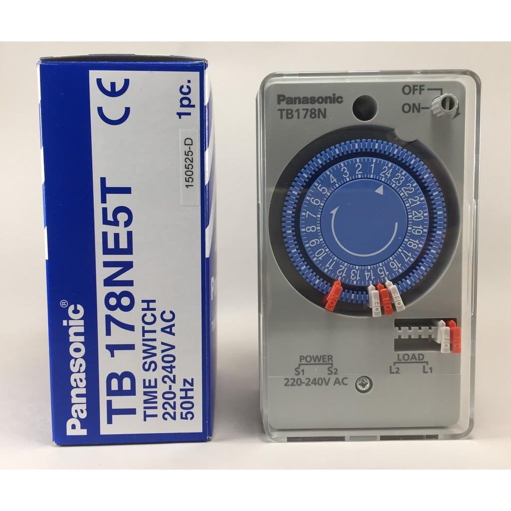 Panasonic Panasonic Timer switch สวิตซ์ตั้งเวลา 24ชม. พานาโซนิค รุ่น TB178NE5T 💥💥💥 แท้ 100% 💥💥💥 ...