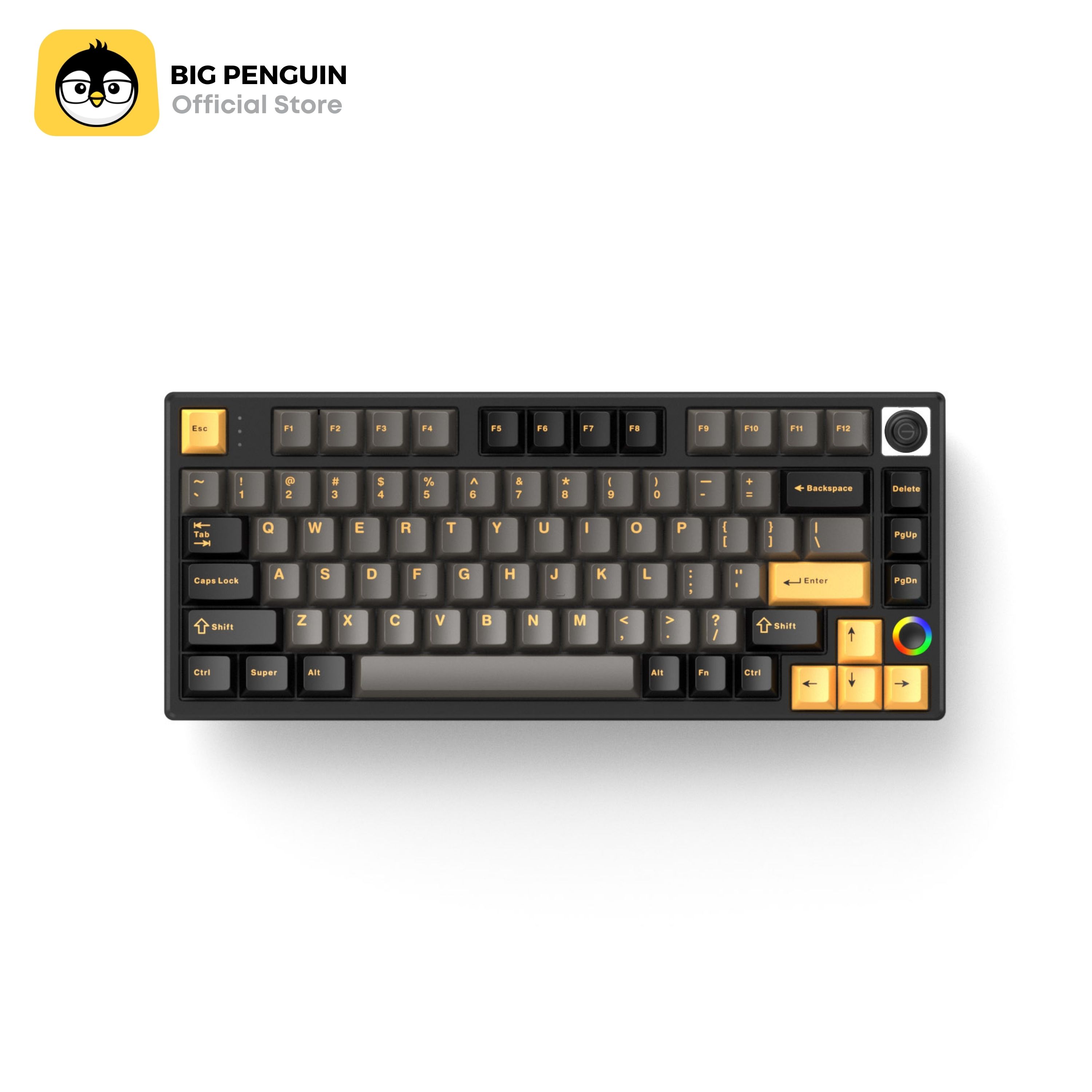 Hello Ganss HS75T Hotswap RGB Bluetooth Keyboard Thai Hotswap คีย์บอร์ด ...