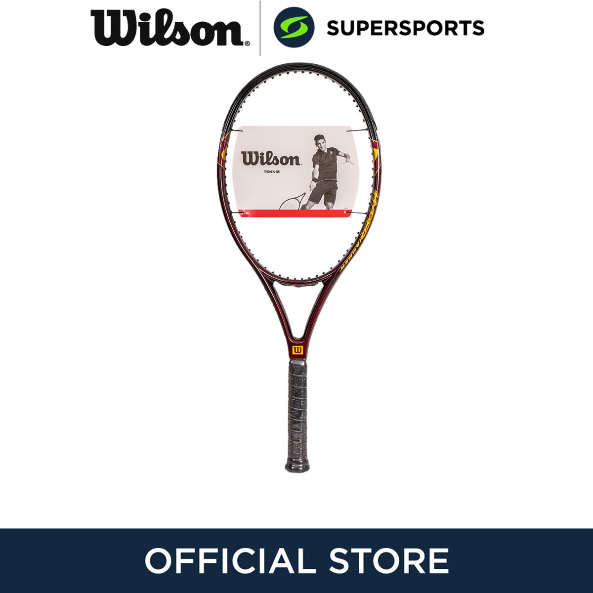 ไม้เทนนิส WILSON Hyper Hammer 2.3 WILSON black gold สินค้าดีเข้ามาเพิ่ม ...