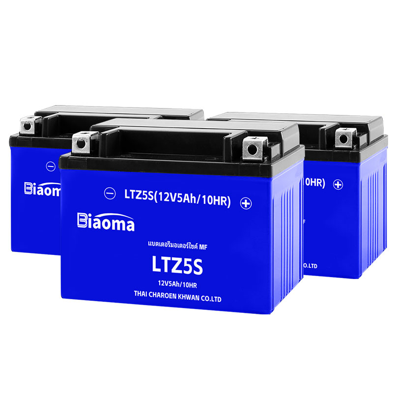 Motorcycle battery 12V/5Ah LTZ5S Motorcycle starting battery รถยนต์ ...