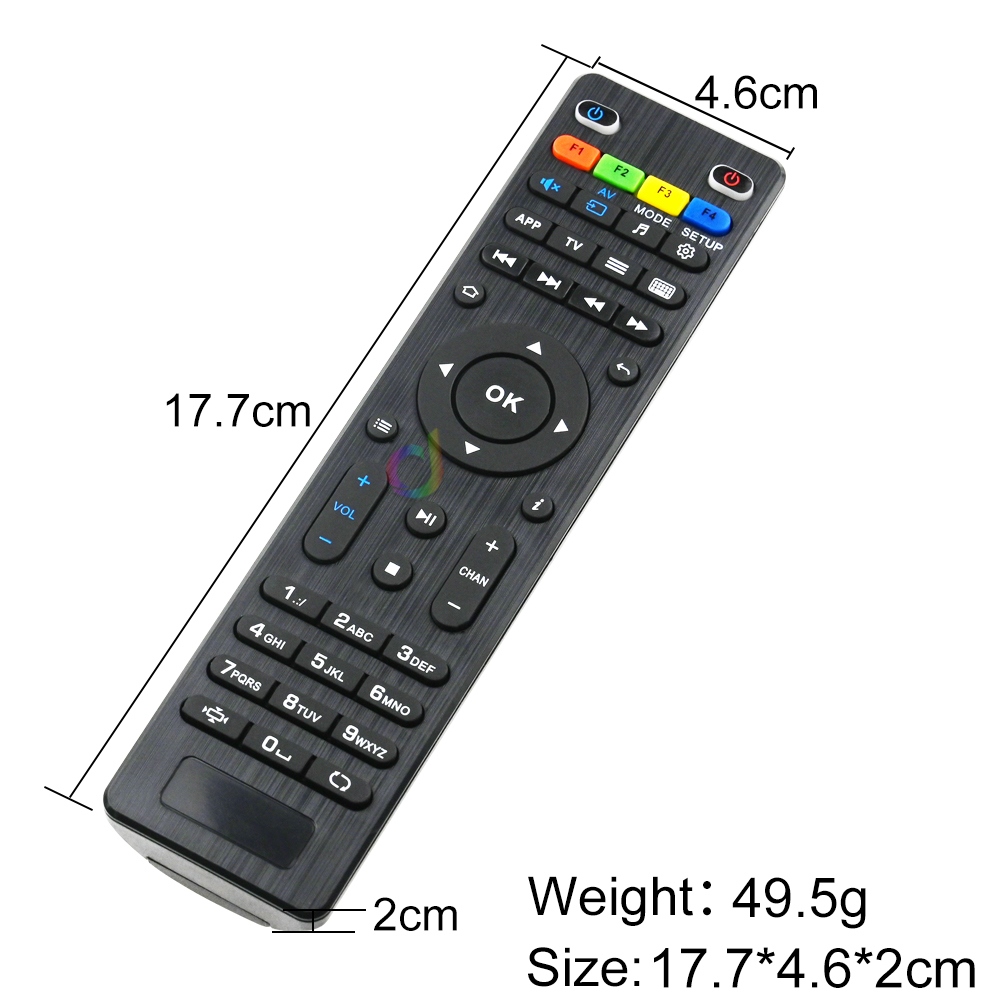IR Universal TV Box Remote Control For Mag254 Controller For Mag 250 ...