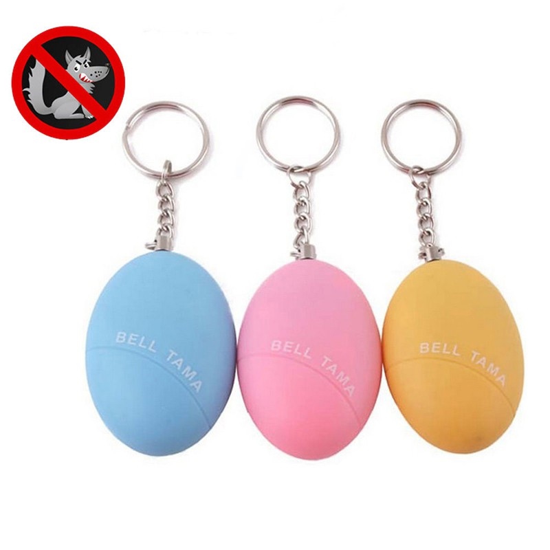 1x Anti-rape Attack Device Alarm Loud Alert Keychain Safe For Security ...