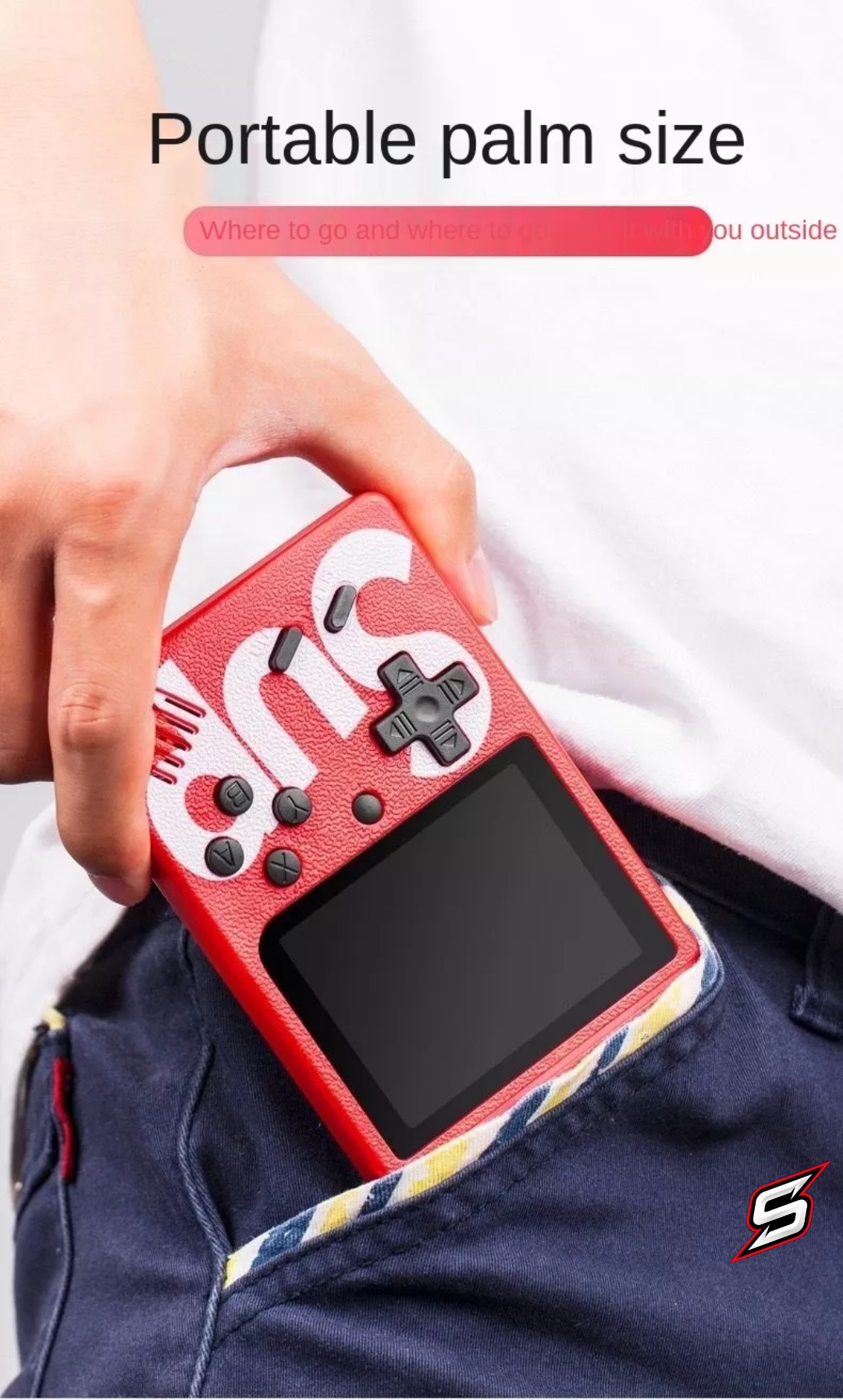 SUB GAME BOX 400 IN 1 PLUS 3.0 inch เครื่องเล่นเกมพกพา เกมบอย เกมคอนโซล ...