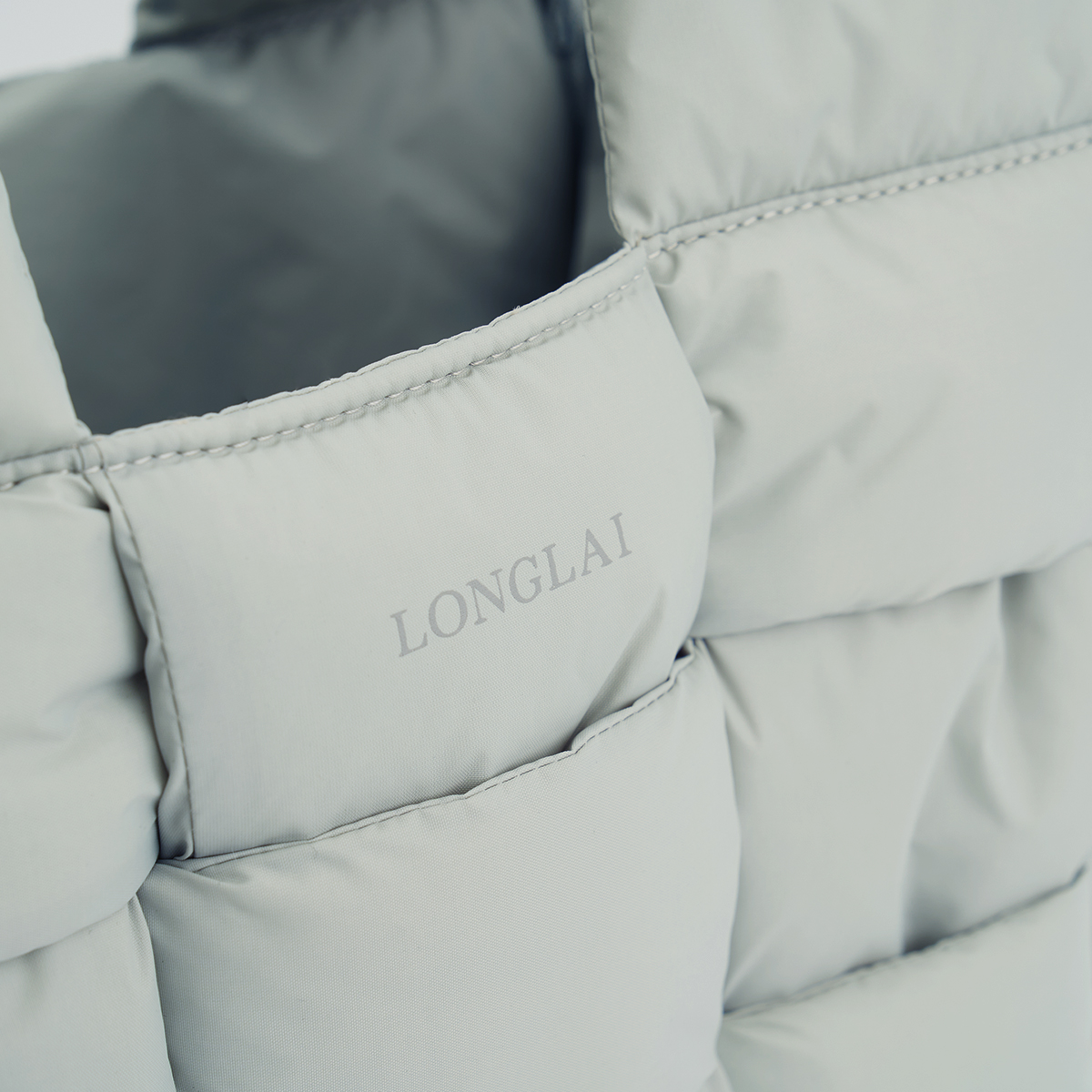 LONGLAI กระเป๋าถือ WEAVEE TOTE BAG-GREY สีเทา - Longlai leather - ThaiPick