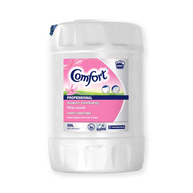 Comfort Professional Fabric Conditioner Pink 20L Code 107080 คอมฟอร์ท ...