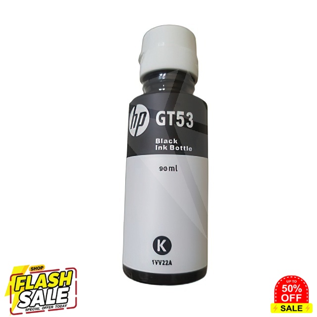 หมึก HP GT53 XL GT53 GT52 ชุด 4 สี 4 ขวด รับประกันคุณภาพของแท้ 100% ...