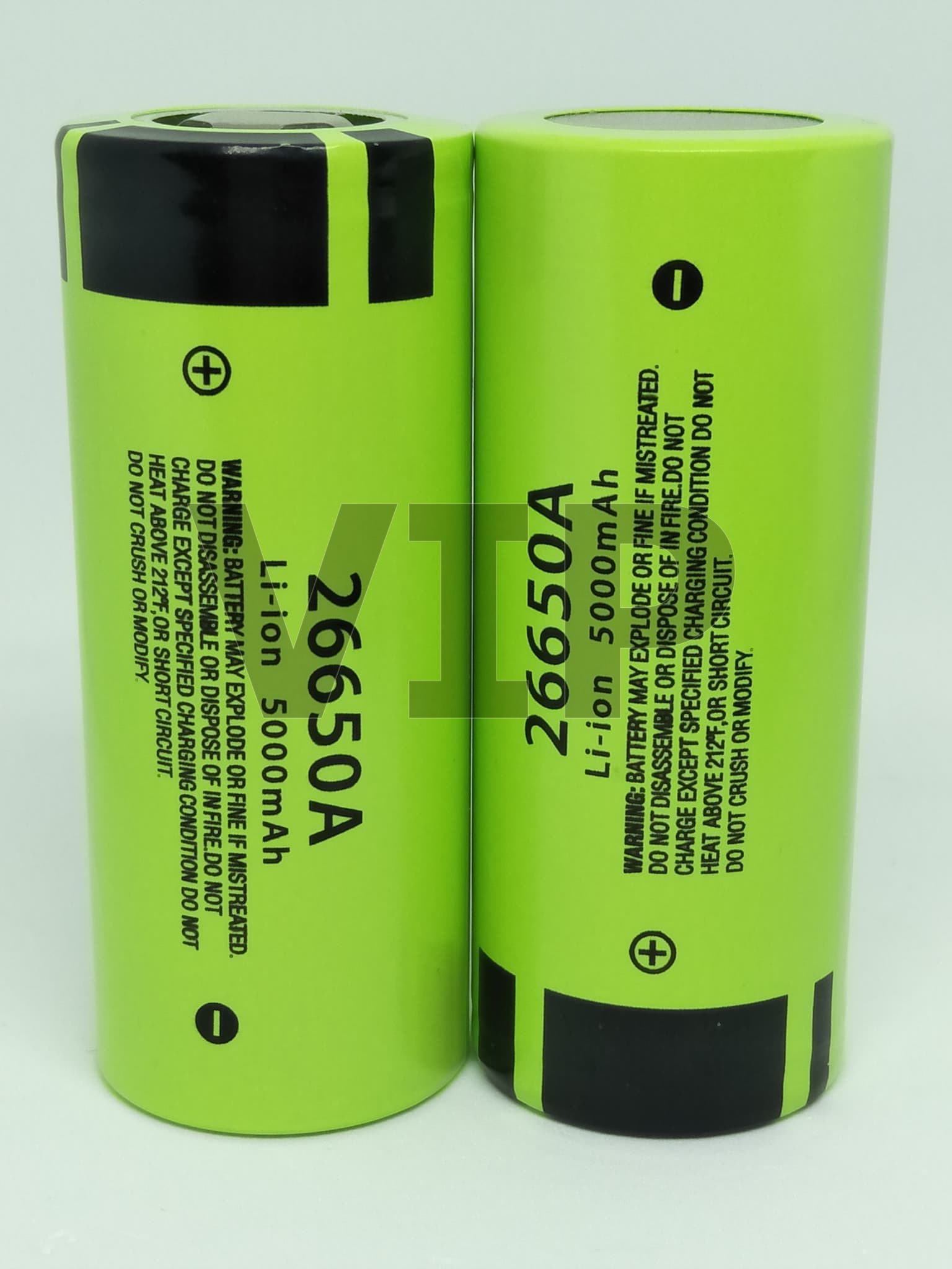 ถ่านชาร์จ Panasonic คุณภาพสูง 26650A 5000mAh 3.7V รับประกันคุณภาพ ( 2 ...