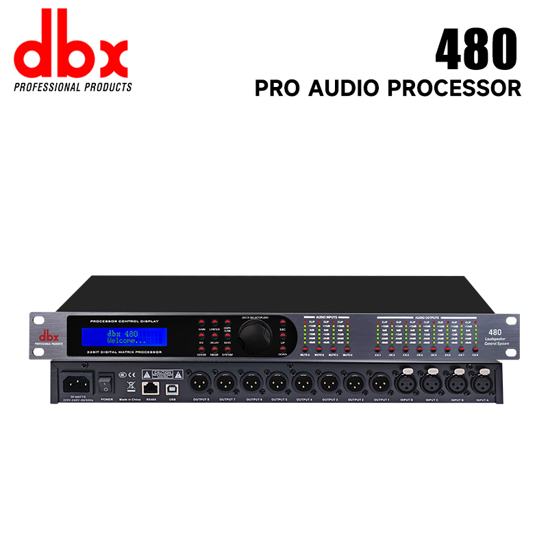 DBX 480/360/260/DriveRack PA2โปรเซสเซอร์เสียงดิจิตอลมัลติฟังก์ชั่น, อีควอไลเซอร์พาราเมตริกแบบ ...