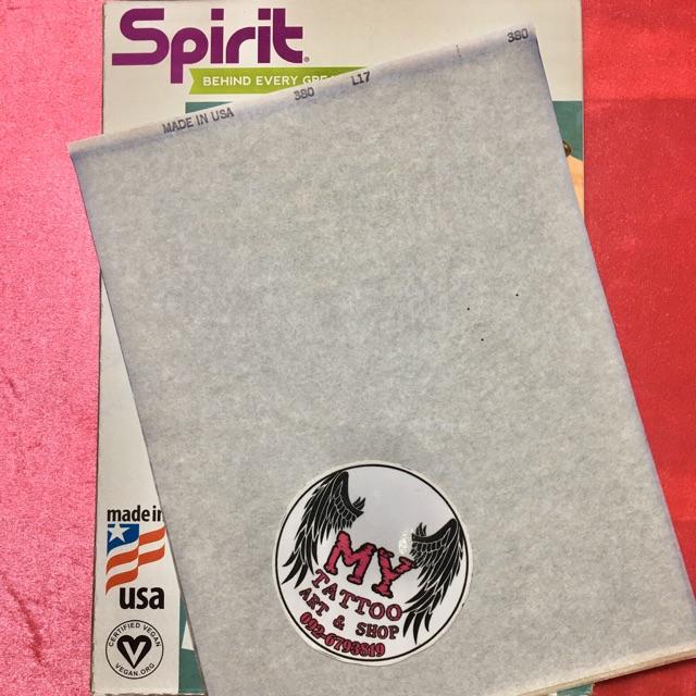 กระดาษลอกลาย Spirit Tattoo Transfer Paper (Freehand)Made in USA ...