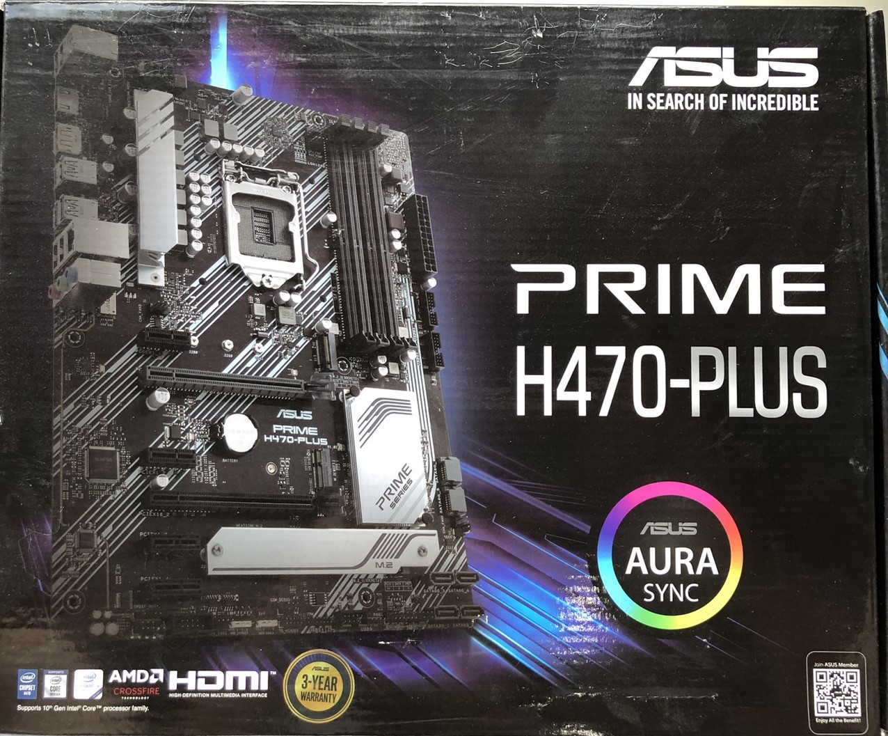 MAINBOARD (เมนบอร์ด) 1200 ASUS PRIME H470 PLUS มือสอง ประกันร้าน 15 วัน ...