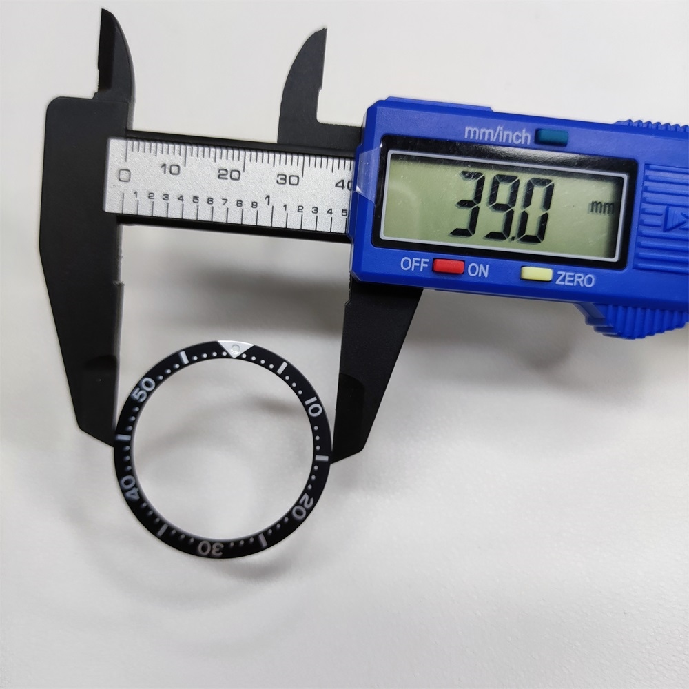39mm SEIKO substitute bezel flat aluminium Watch Insert Ring ...