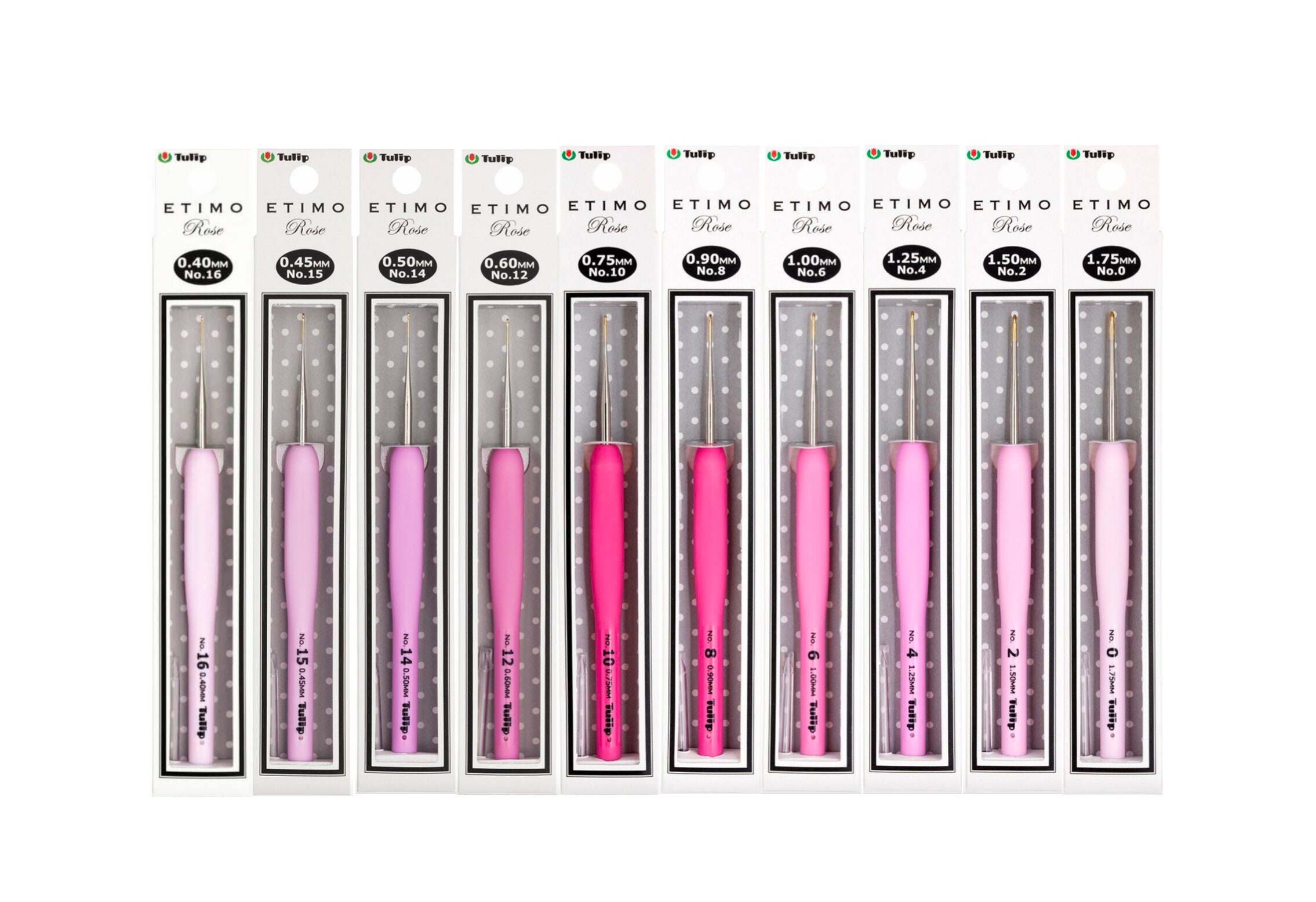 ETIMO rose set ชุดเข็มโครเชต์ tulip ญี่ปุ่นแท้ - iloveknitting - ThaiPick