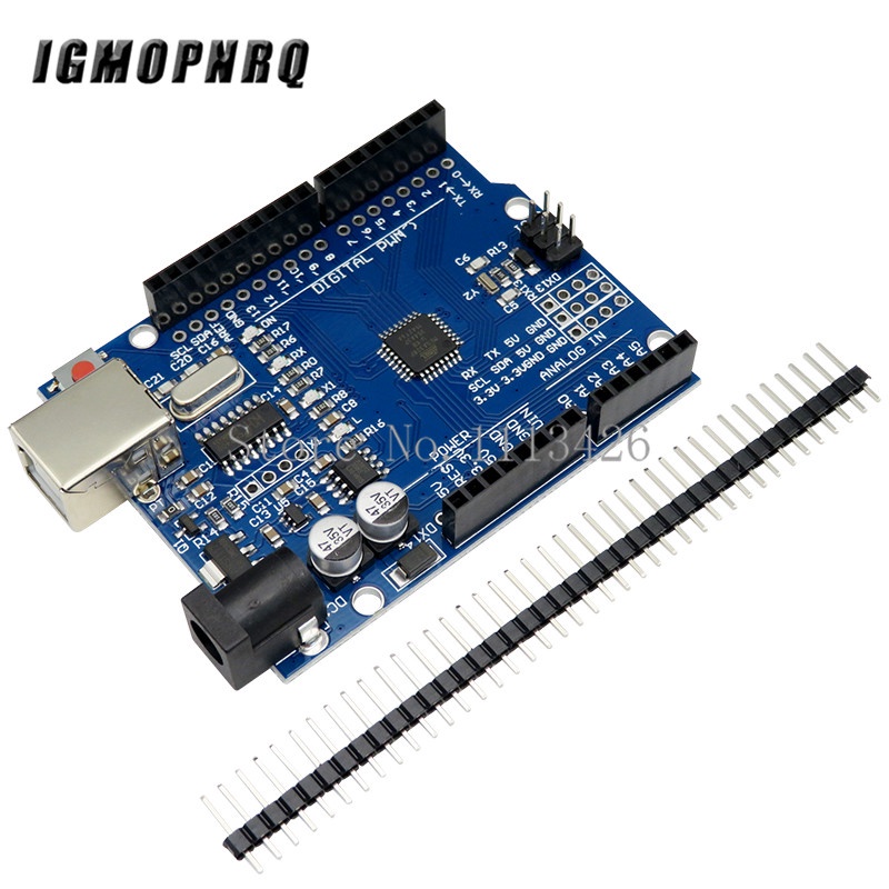 UNO R3 Official ATMEGA16U2+MEGA328P Chip For Arduino UNO R3 Development board + USB CABLE ...