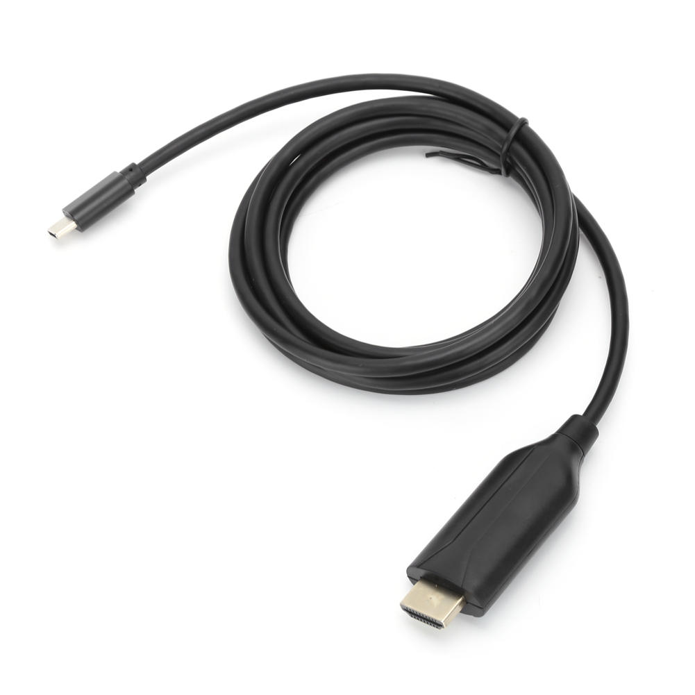 1.8M Type-C ถึง Conveter Cable 4K สำหรับ TV HDTV Wire USB C HD Display ...