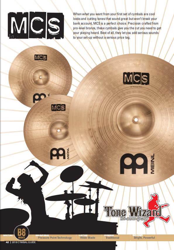 AA MEINL ฉาบชุด Cymbal MCS14161820+Bag - Tone Wizard - ThaiPick