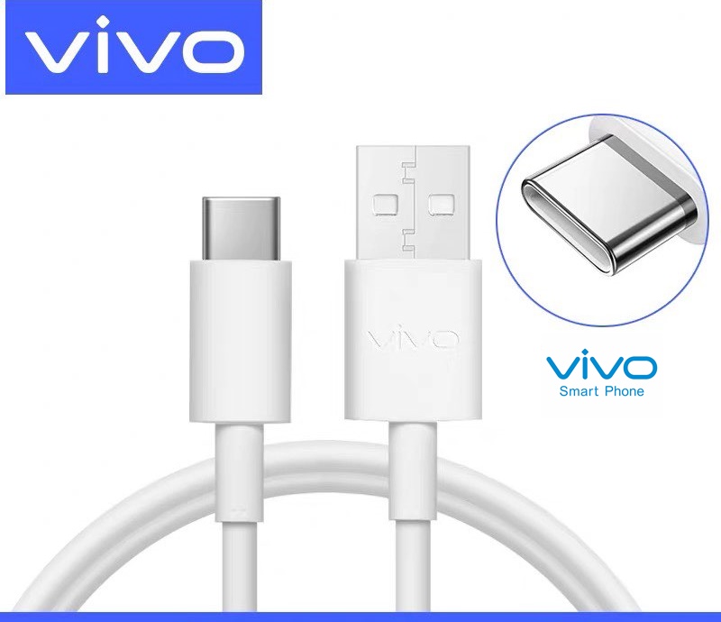 ชุดชาร์จ หัวชาร์จสายชาร์จแท้ VIVO TYPE-C 18W ใช้ได้หลายรุ่นเช่น V19 V20 V20Pro V20Se V21 Y30 Y50 ...