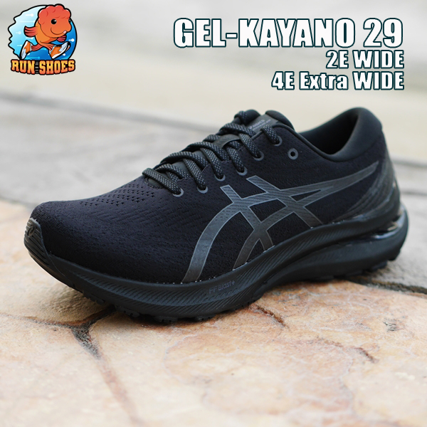 2E 4E Asics รุ่น Gel Kayano 29 1011B470 471 001 สี ดำล้วน FFblast ขายแต่ของเเท้เท่านั้น ...