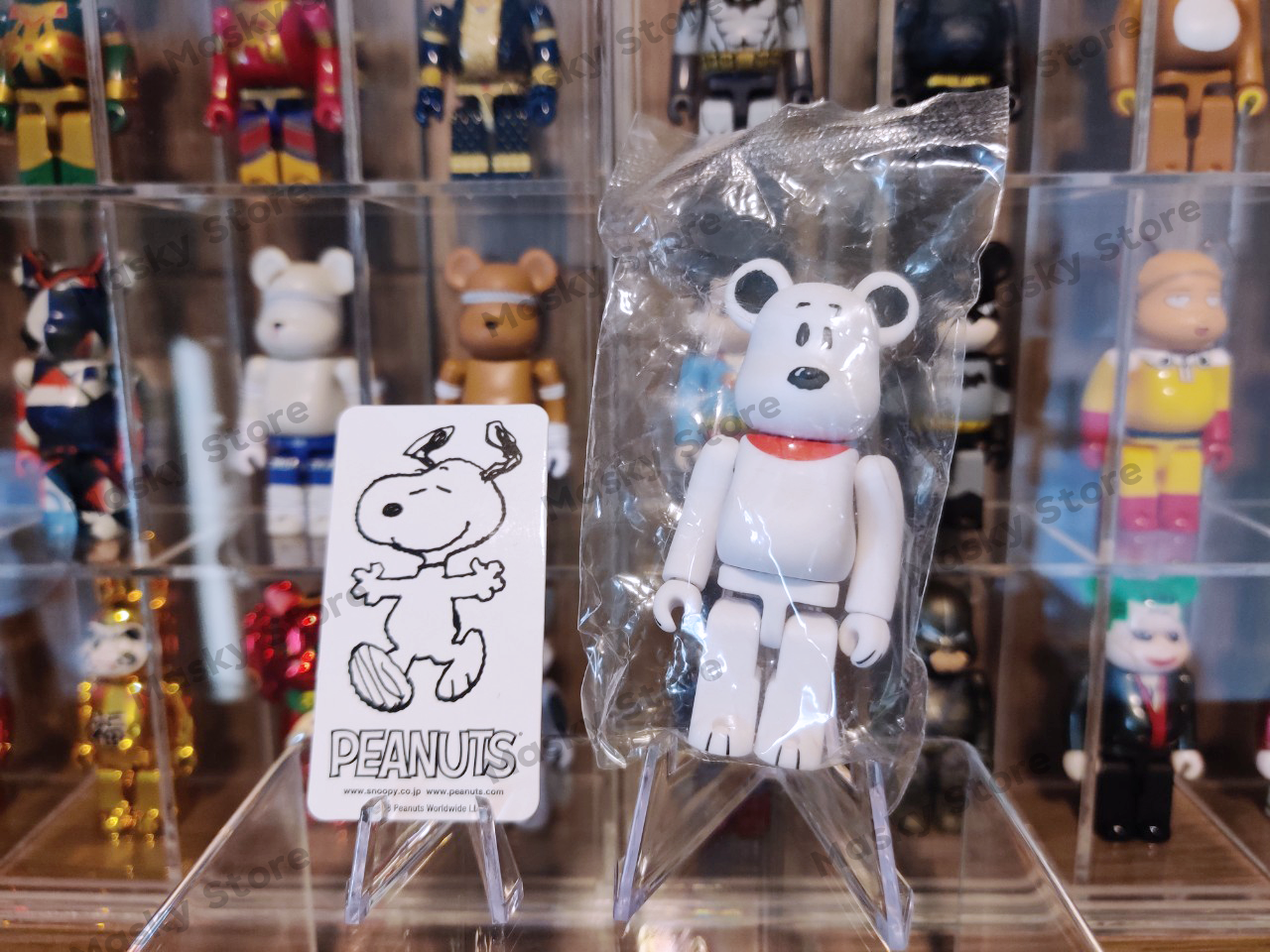 (ของแท้) Bearbrick series 36 Animal: Snoopy Peanuts 100% แบร์บริค พร้อม ...