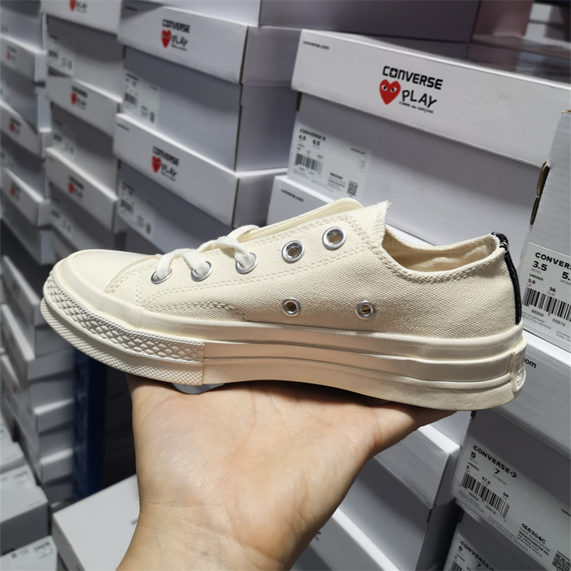 COUNTER IN STOCK CONVERSE 1970S CDG PLAY SPORTS SNEAKERS SHOES 150207C ...