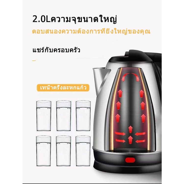 Electric kettle PHILIPS model HD9303 Size 2.0 L power 1500 watt hot ...