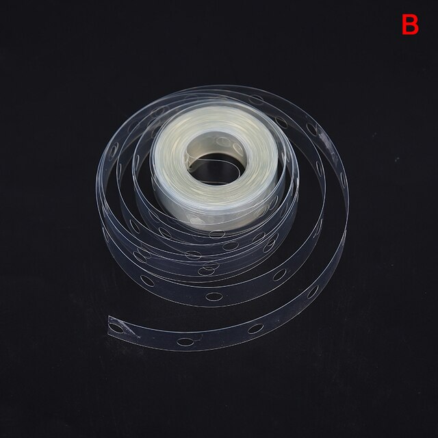 1pc 5m Balloon Chain Tape Clear One/Two Holes Arch Connect Strip Party ...