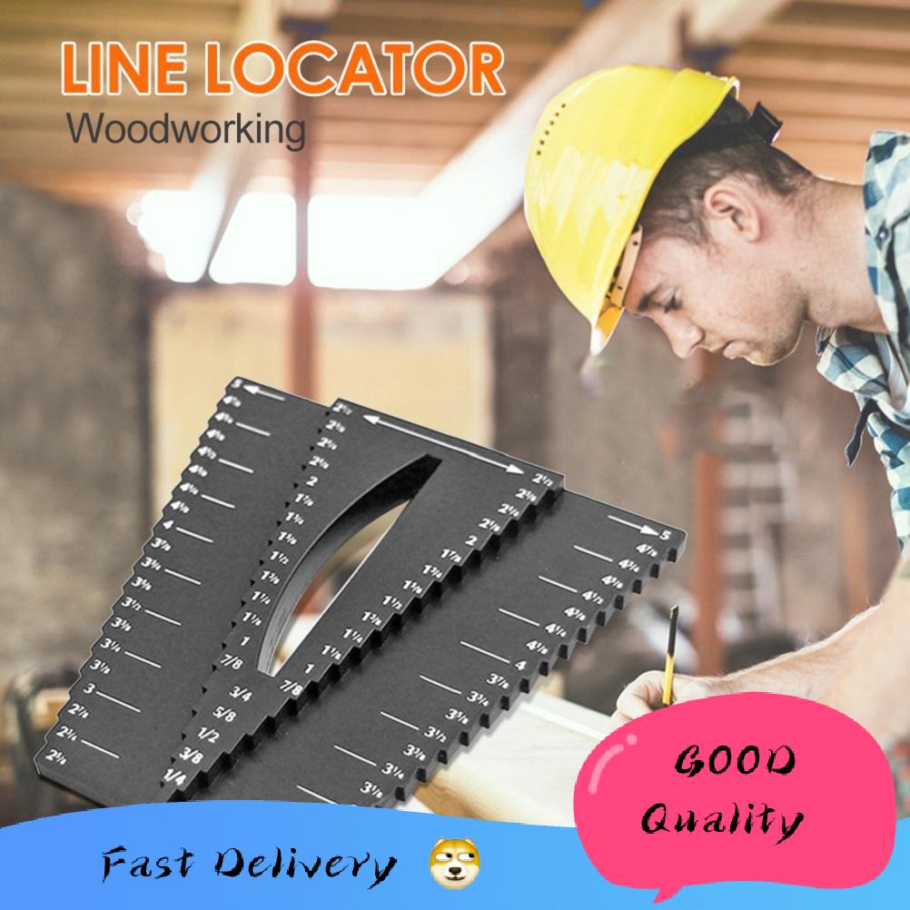 2 in 1 Woodworking Line Drawing Locator Scribe Center Guide Finder ...