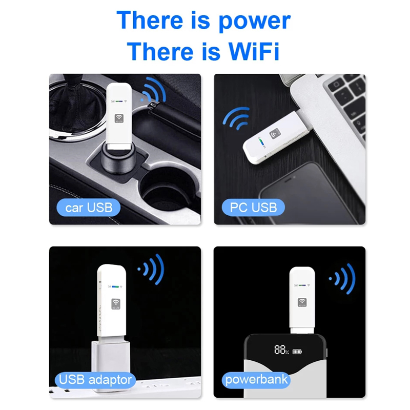 USB Pocket WIFI ใช้ซิม รองรับ 4G Mobile WIFI SIM ROUTER Lte Wifi Router Pocket WiFi แอร์การ์ด ...