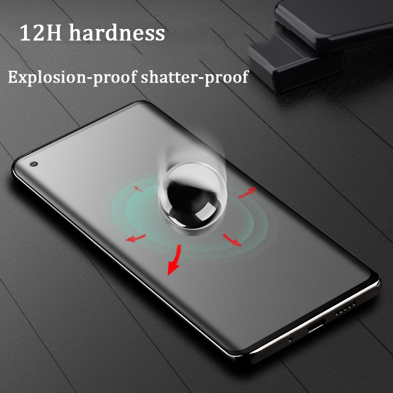 VALAM OnePlus 8 Pro UV Glass Screen Protector Liquid Full Glue Tempered ...