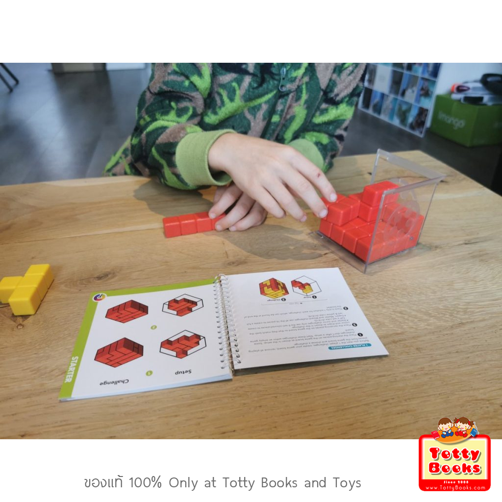 Totty Books (10 ขวบ - ผู้ใหญ่ ของแท้ 100%) ของเล่น STEM ฝึกสมอง มิติ ...