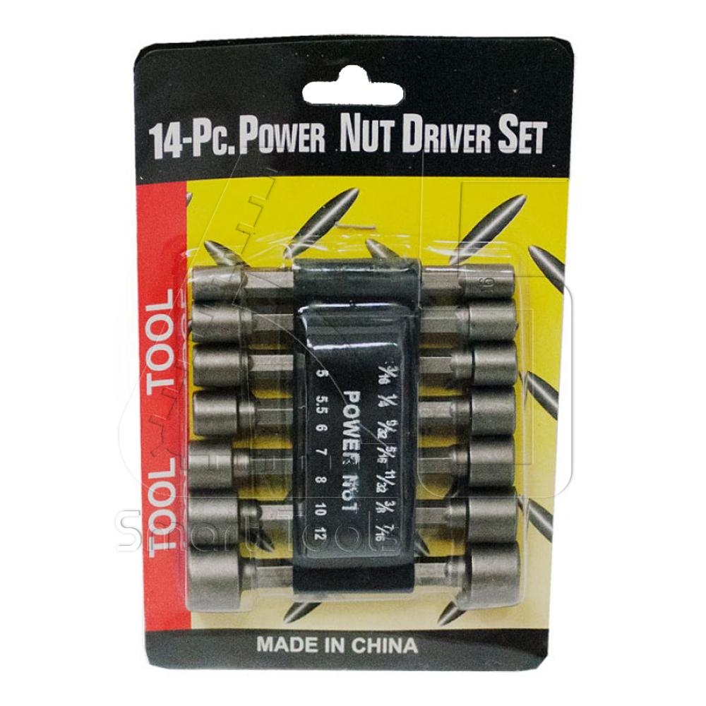 65SmartTools ชุดลูกบล็อคสวมเร็วแกนหกเหลี่ยม สำหรับขันสกรูใช้กับสว่านไฟฟ้า ขนาด 5-12 มม. ...