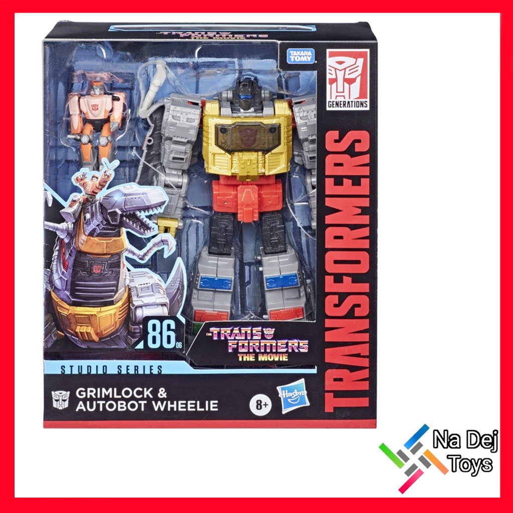 Transformers Studio Series SS86-06 Grimlock & Wheelie Leader Cl ทรานส์ฟ ...