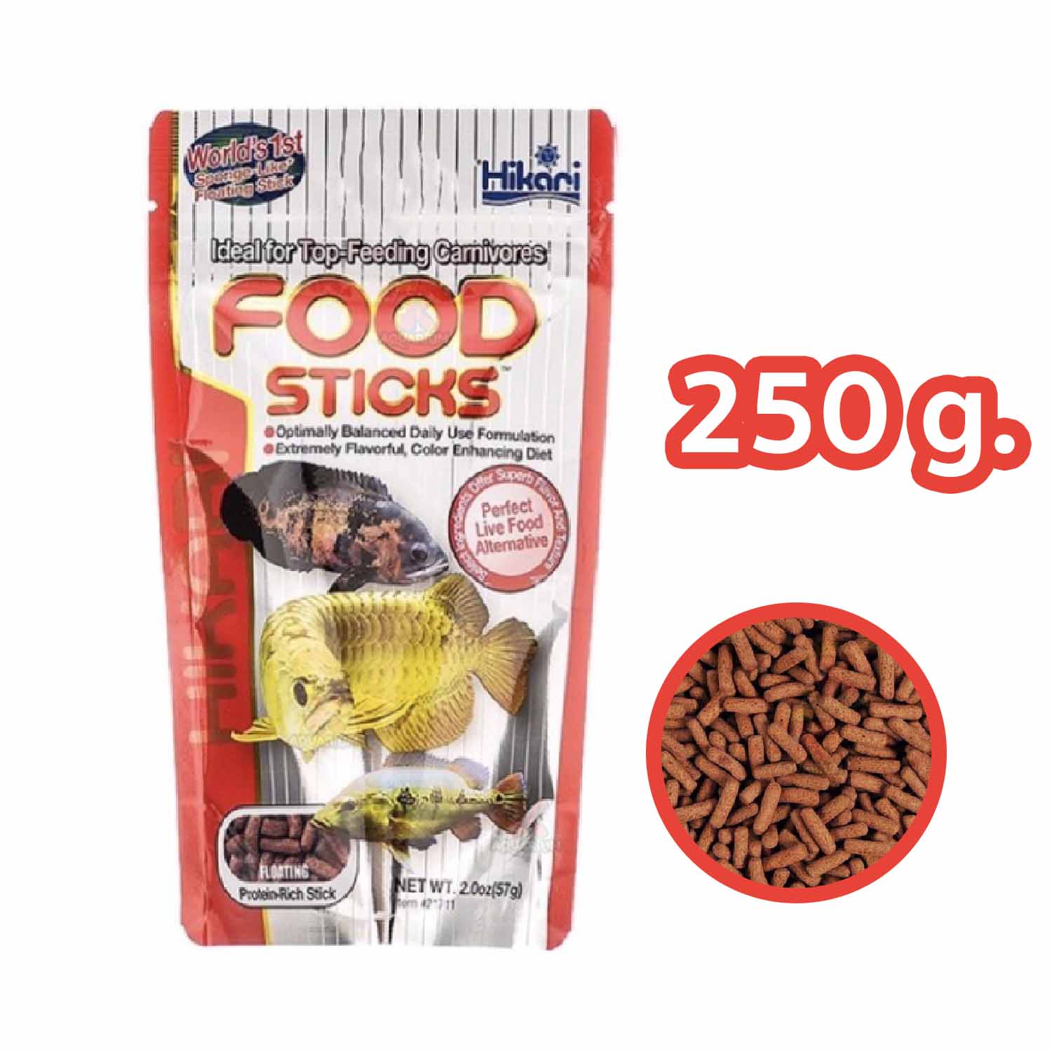 Hikari Tropical Food Stick อาหารปลามังกร 57 g. / 250 g. - คิงส์ อควา ...
