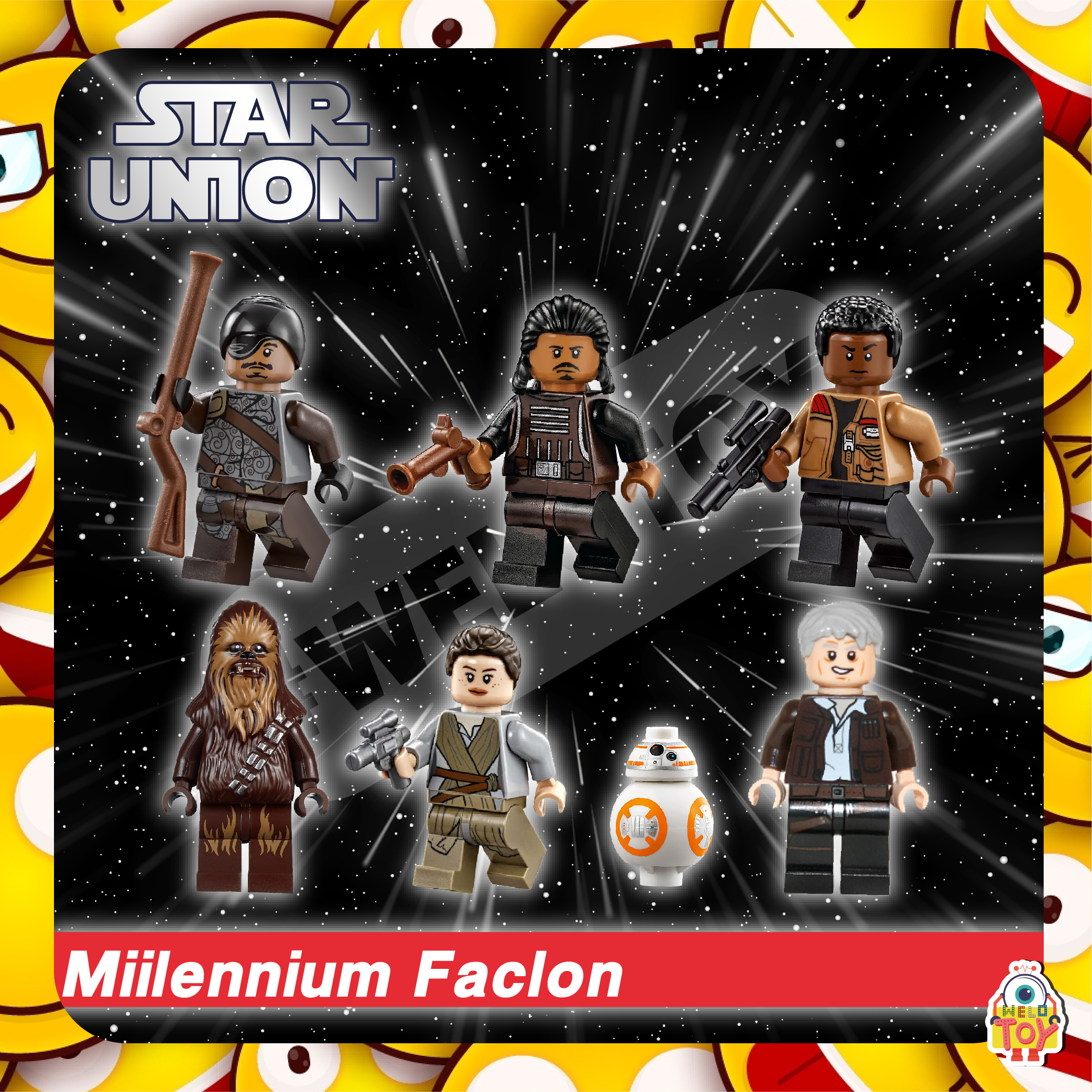 ตัวต่อ 19020 ยานสตาร์วอร์ฟาร์คอน Milennium Falcon จำนวน 1381 ชิ้น ...