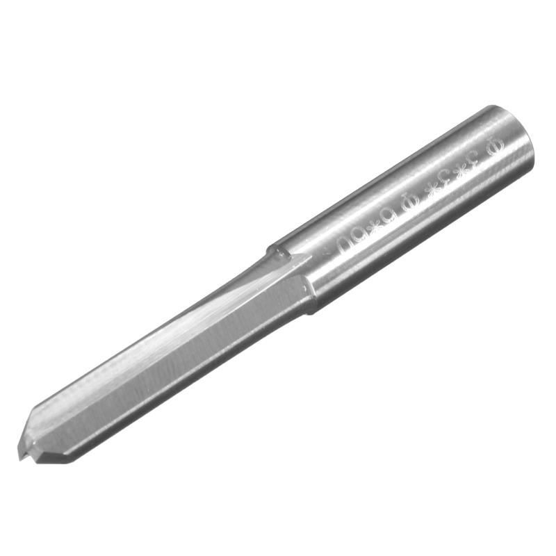 5Pcs 6Mm 22Mm Double Edged Straight Router Bits Straight End Mill ...