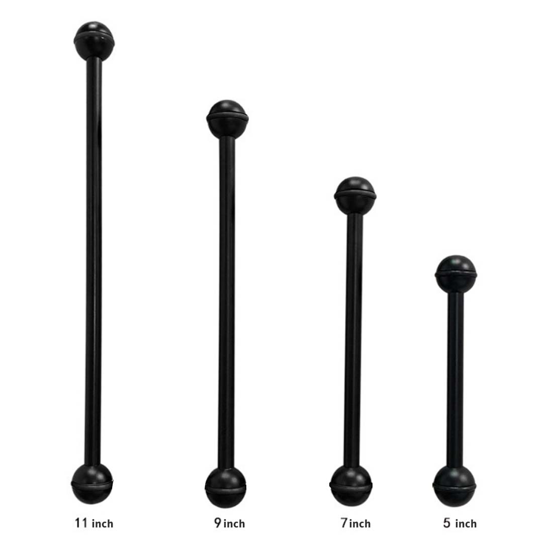 1 quot Inch Ball Head YS Joint Arm Bracket Mount Extension Rod for ...