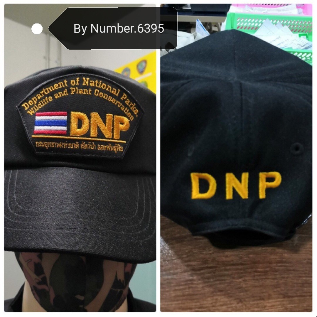 เครื่องแบบกรมอุทยานหมวกแก๊ปดำ กรมอุทยานฯ( DNP) พร้อมอาร์ม(DNP)-ตีนตุ๊กแกปักหลัง DNPชุดอุทยาน ...