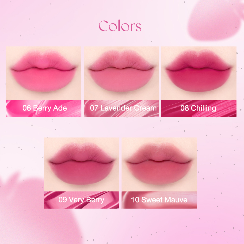 Dasique Water Blur Tint Berry Smoothie Collection 06 10 เดซีค ลิปทินท