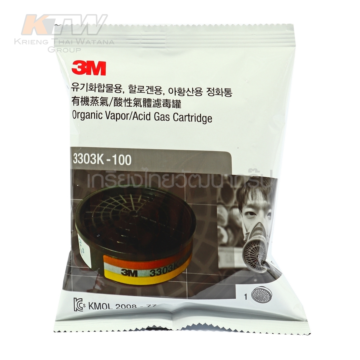 3M ตลับกรองสารเคมี รุ่น3303K-100(100ซี.ซี.) ถูกที่สุด | Lazada.co.th
