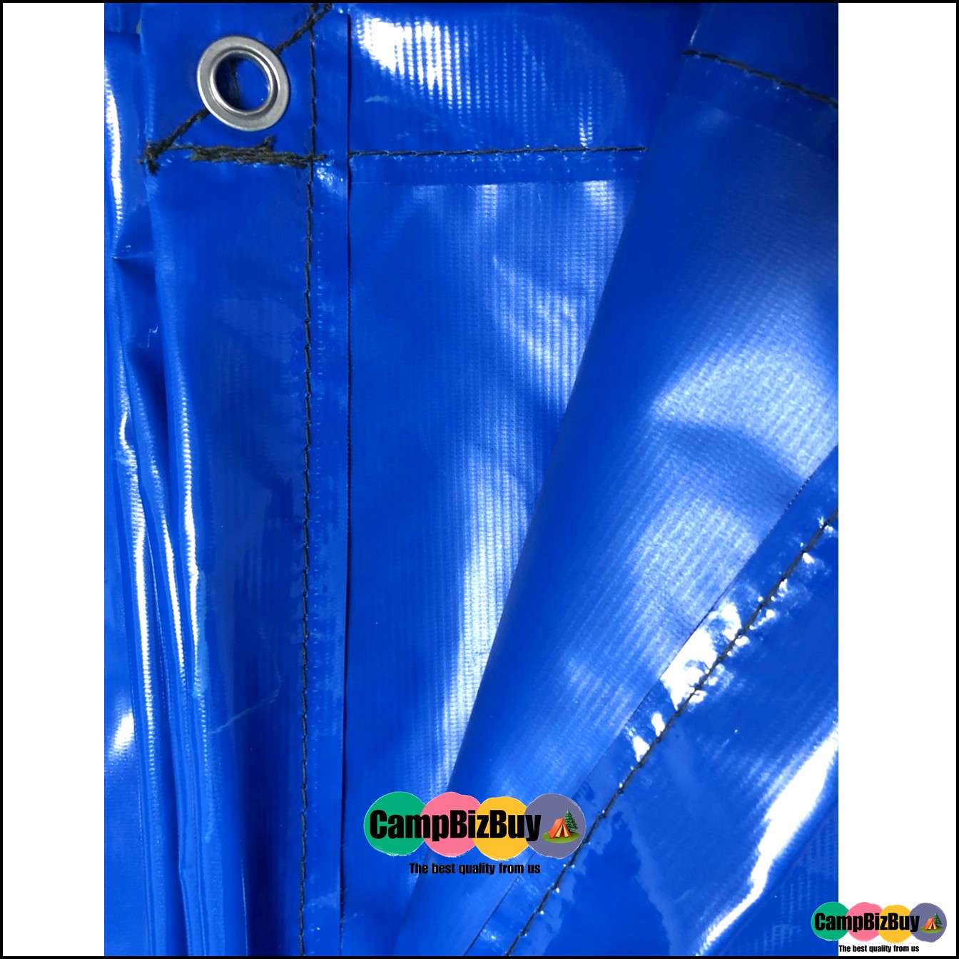 ผ้าใบ PVC Tarp สีน้ำเงิน คุณภาพดี กันน้ำ100 เป็นผืนเดียวไม่มีรอยต่อ ...
