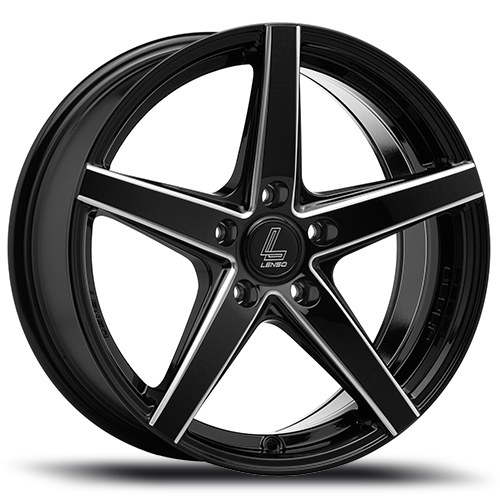 Lenso Wheel JAGER-SABER ขอบ 17x7.5" 5รู114.3 ET+35 สีBKA แม็กเลนโซ่ ล้อ ...