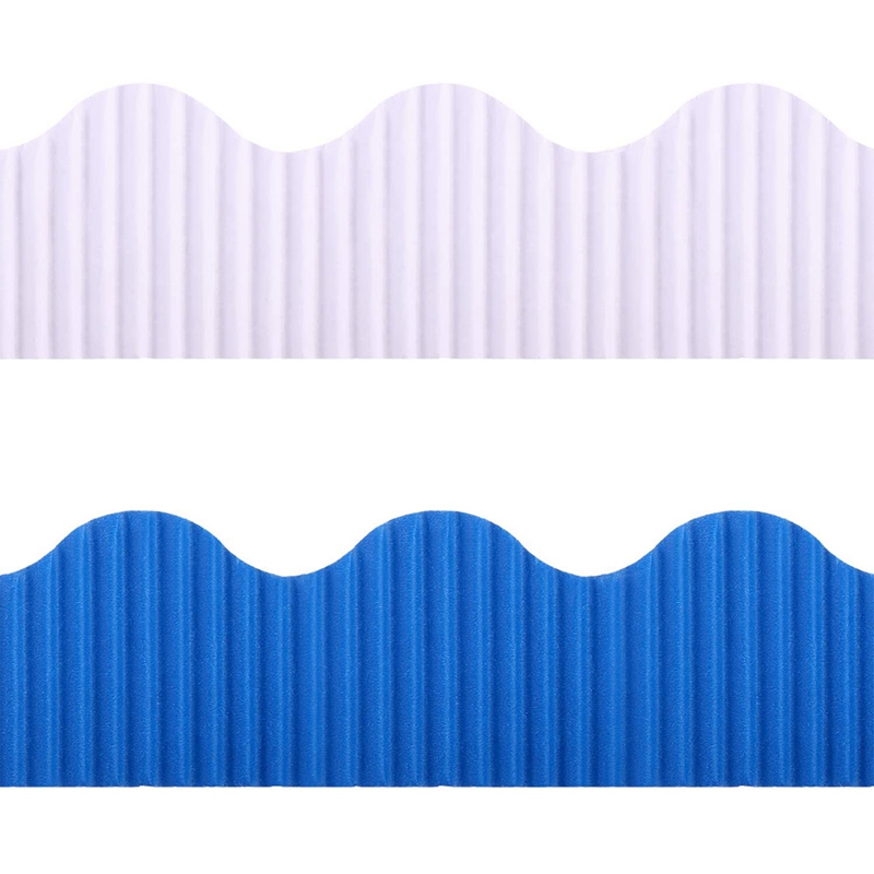 2 Rolls Bulletin Board Borders Scalloped Border Decoration Background ...