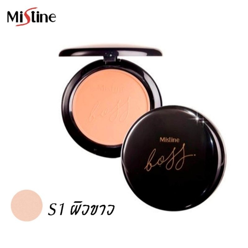 Mistine Boss Micro SilK Super Powder SPF 25 PA++ 10 g. | Lazada.co.th