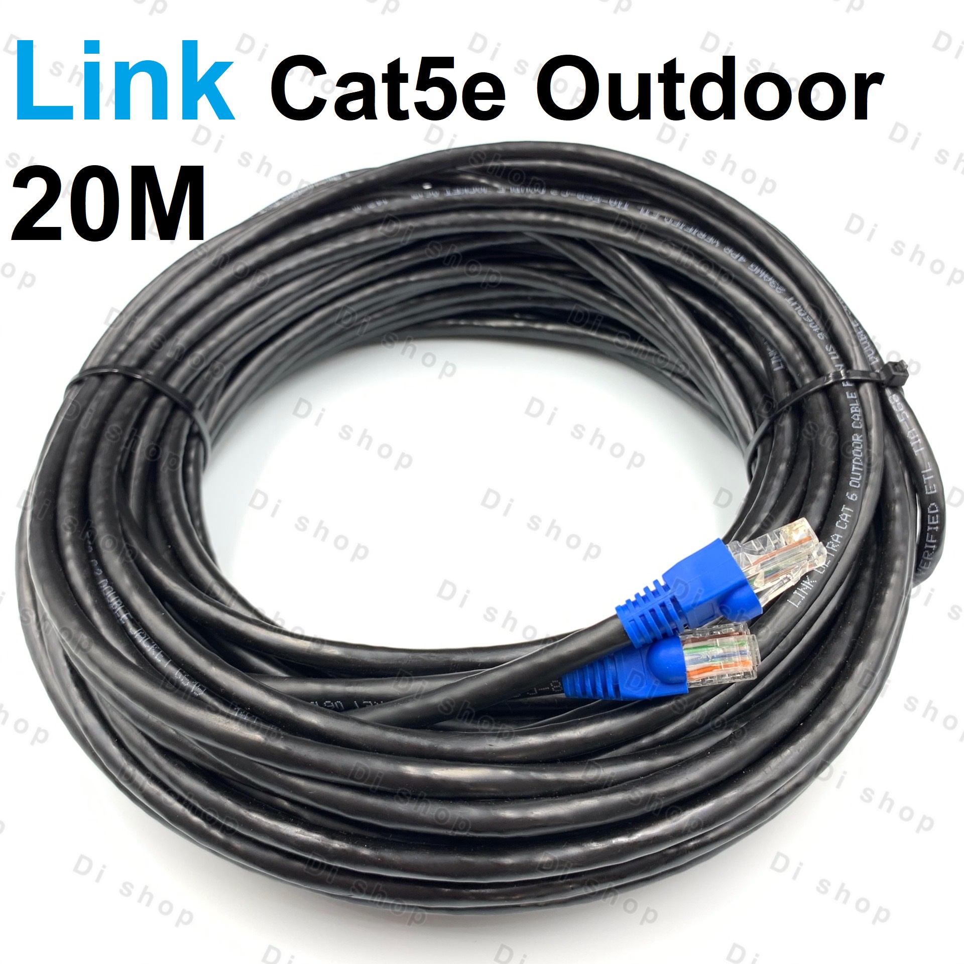 Link UTP Cable Cat6 Outdoor 40M สายแลน(ภายนอกอาคาร)สำเร็จรูปพร้อมใช้งาน ...