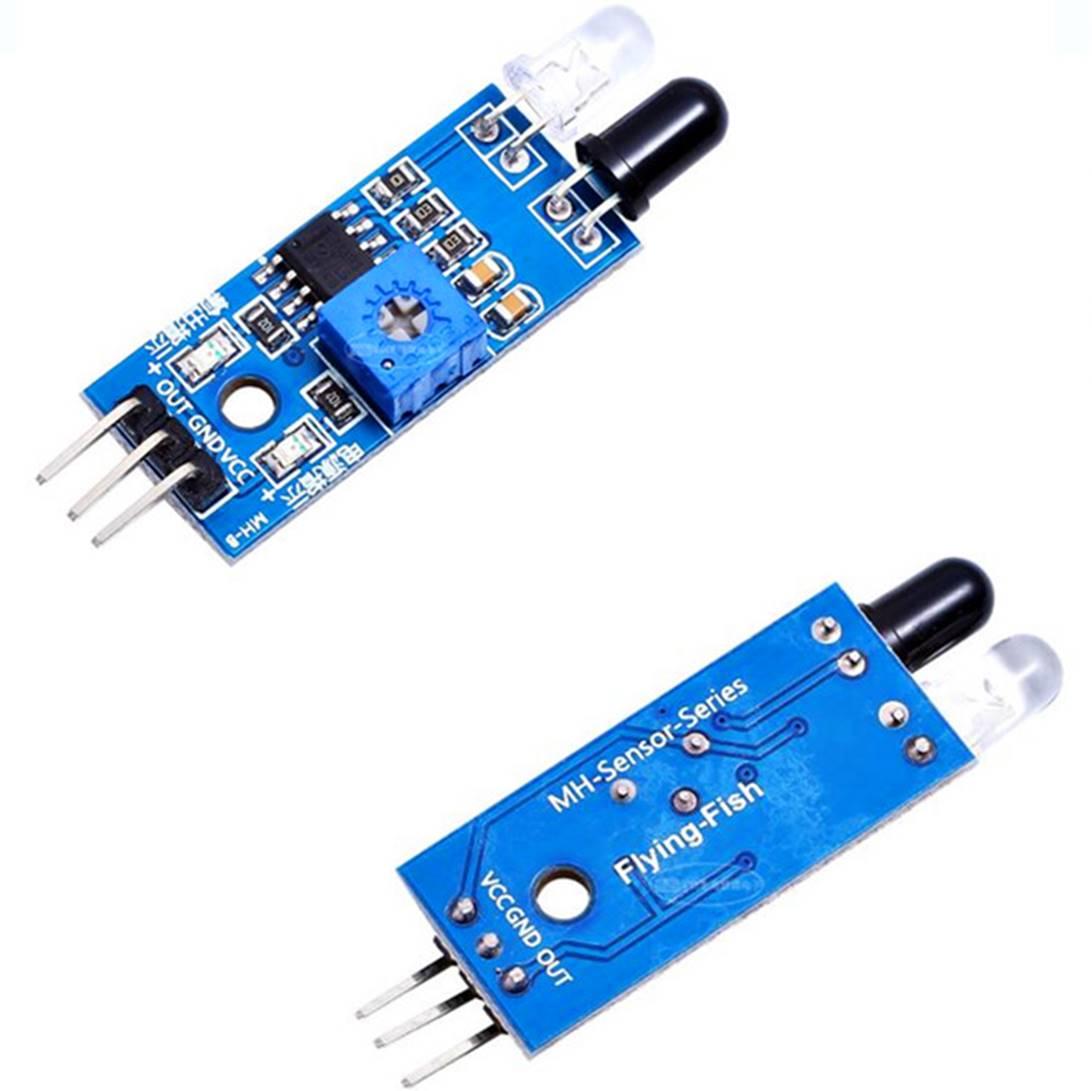 อินฟราเรดเซ็นเซอร์ตามเส้นดำ สำหรับ Arduino Robot Smart Car Infrared ...