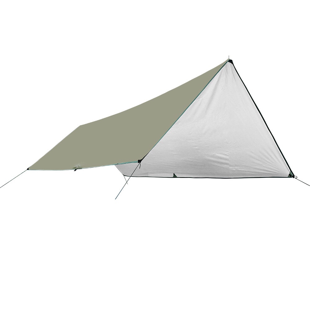BLUEFIELD TARP 3 X 3 M (SET) ชุด TARP FLYSHEET พร้อมเสาแบบต่อ 2 ต้น ผ้า ...