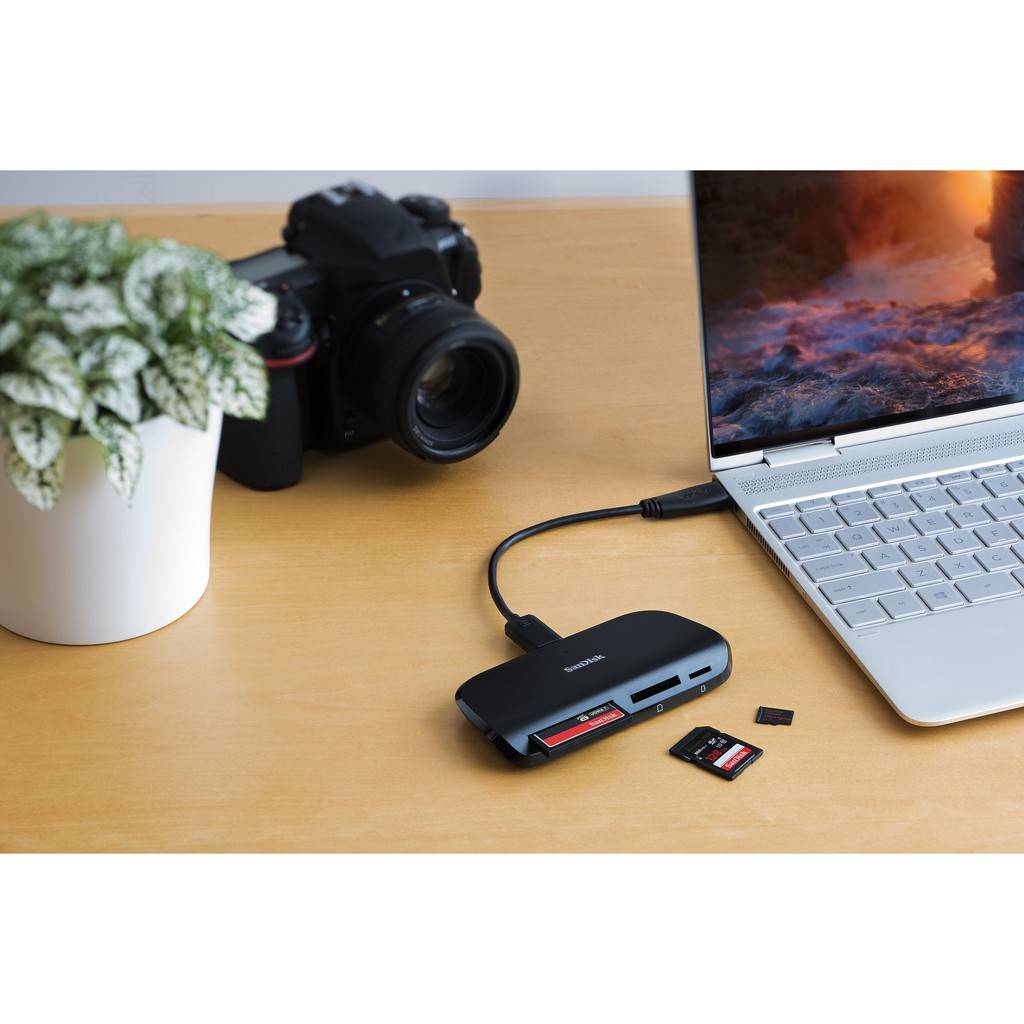 SANDISK Card reader ImageMate PRO USB Type C Multi-Card Reader/Writer ...
