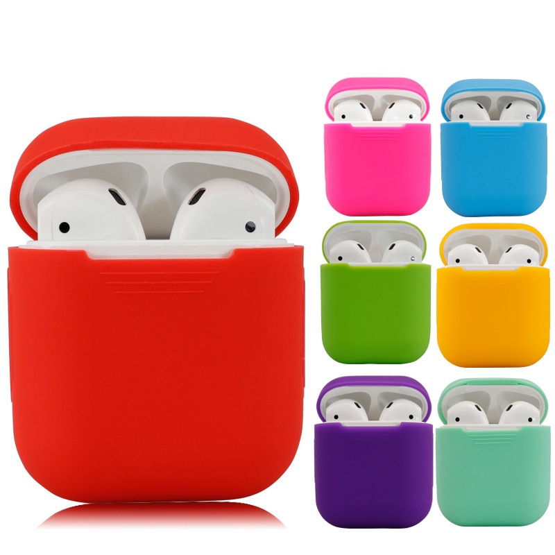 Soft Silicone Case Earphones for Apple case Bluetooth Wireless Earphone ...